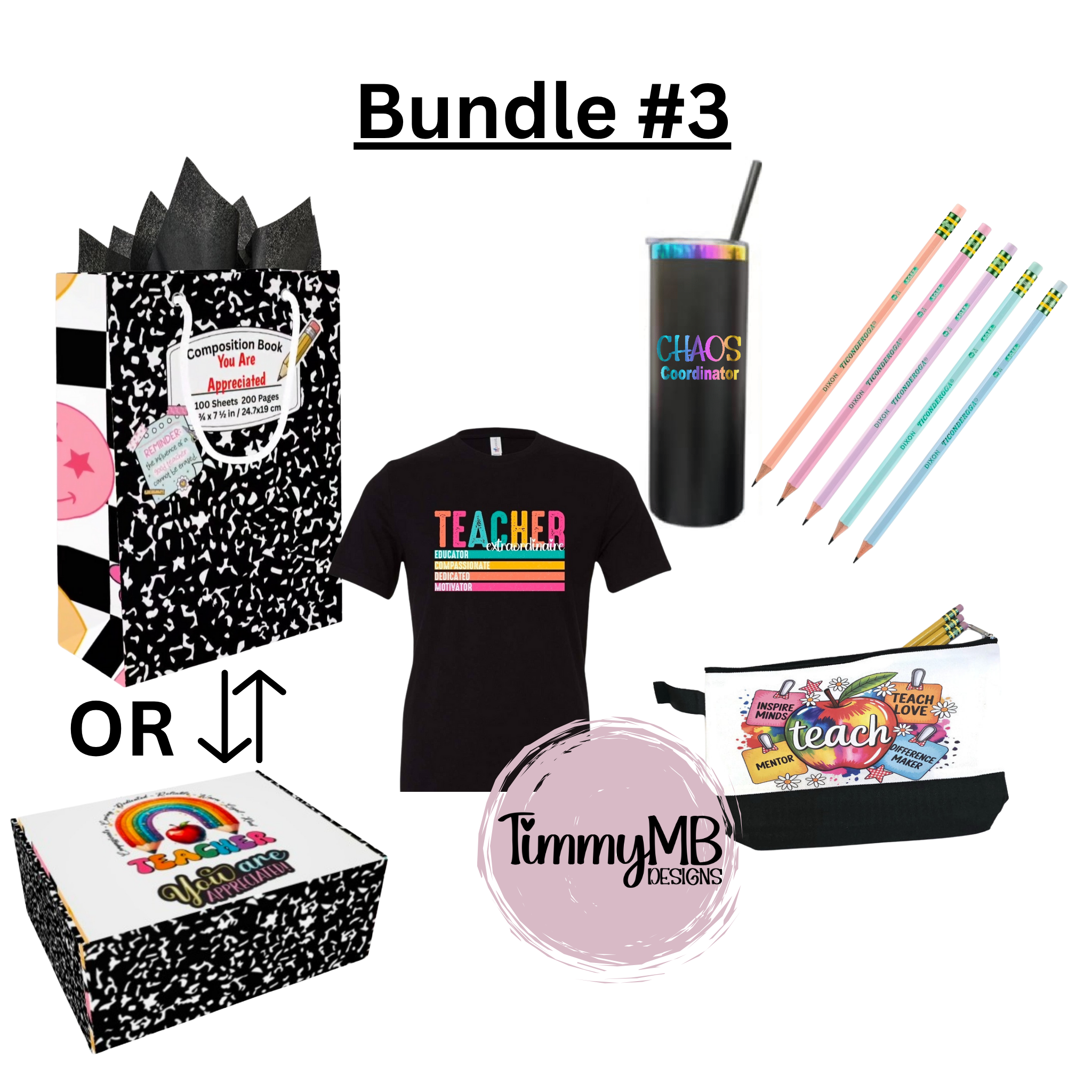 Teacher Appreciation Gift - Bundle #1 – TimmyMB Designs